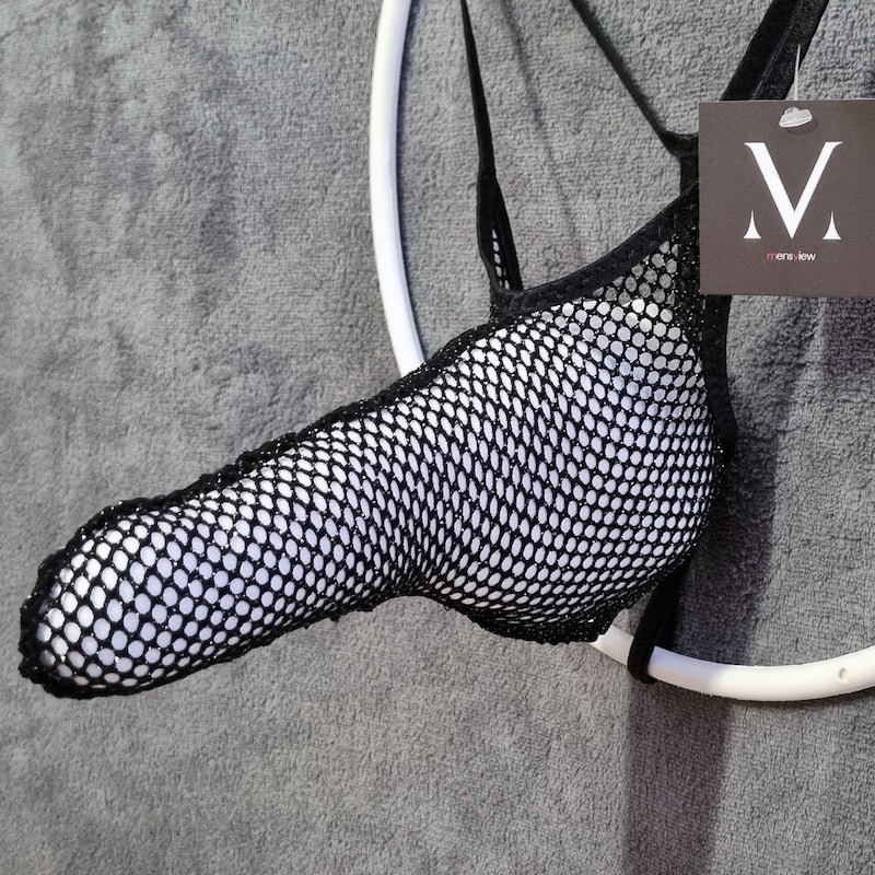 See Thru Underwear Mens Etsy
