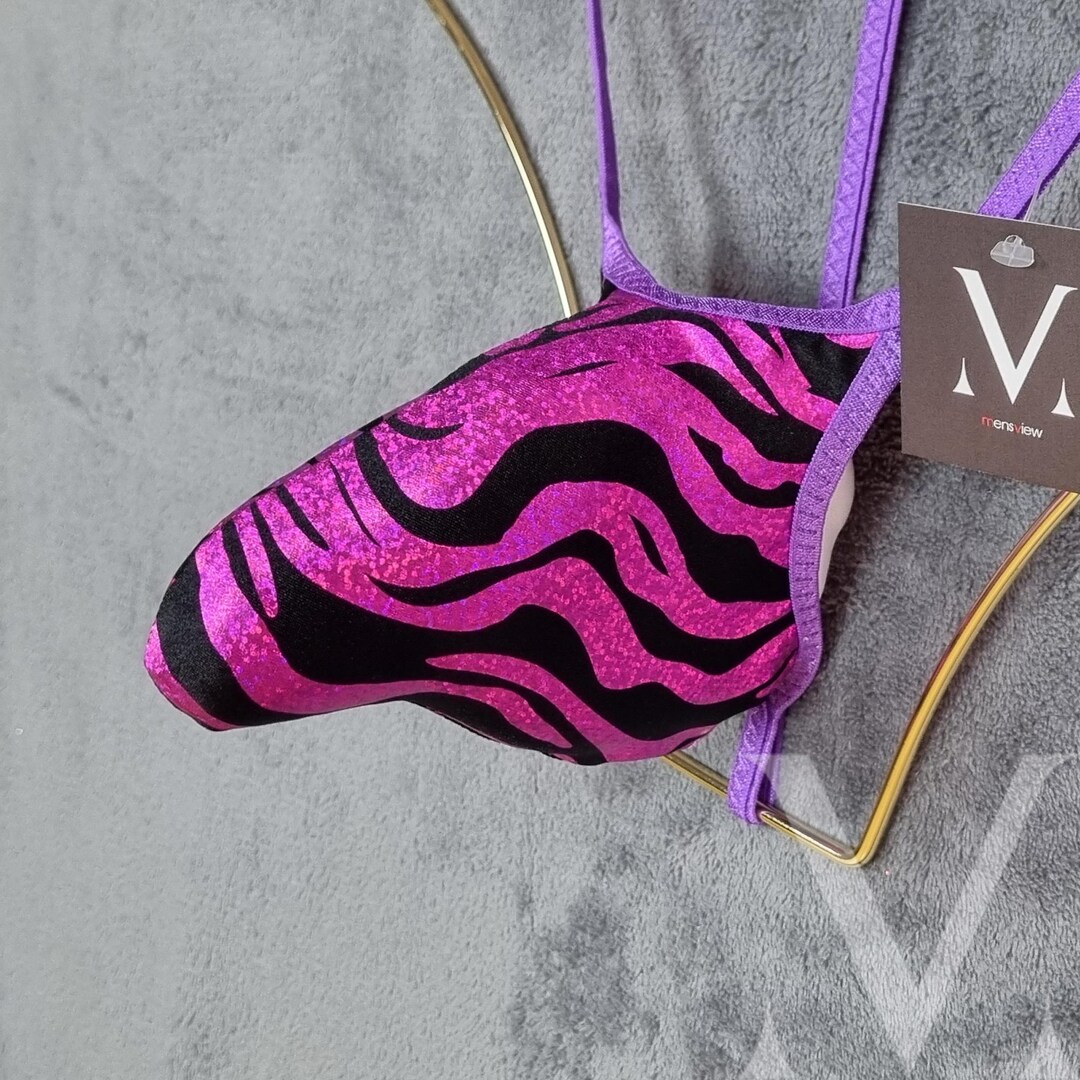 Jason Zebra Orchid Holo Purple MV-JMF43 Pistol Mens Triangle String ...