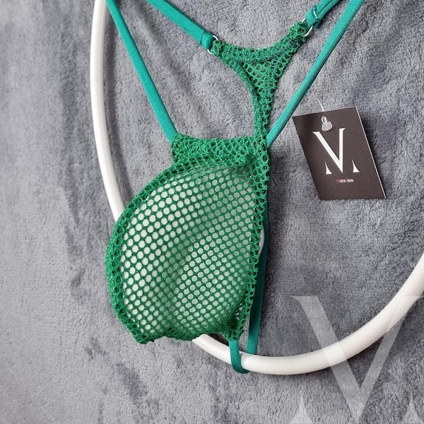 Tiny See Thru Bikini - Etsy