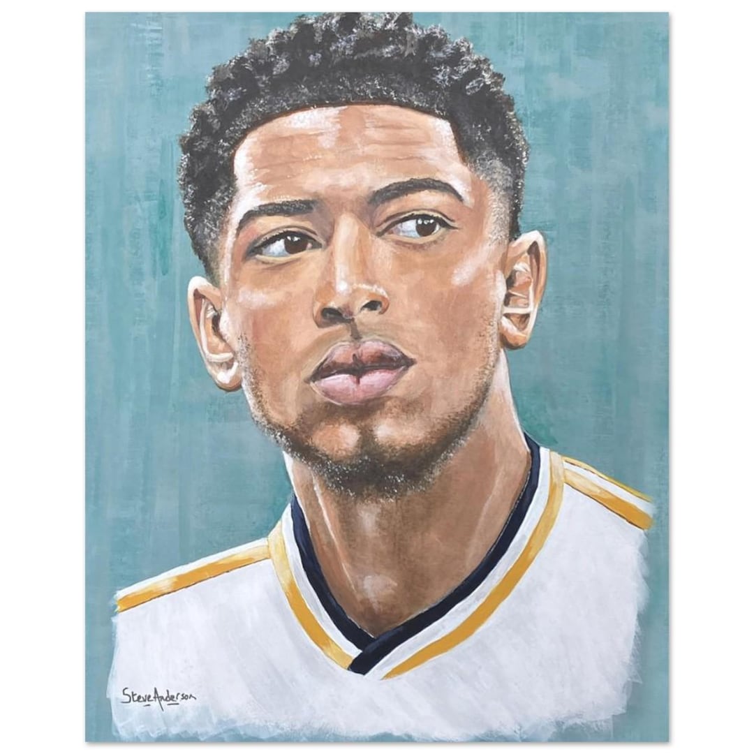 Classic Jude Bellingham Paper Poster - Etsy