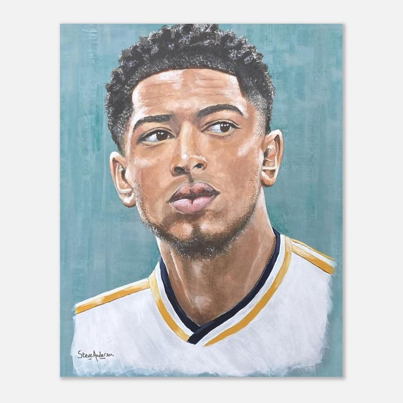 Classic Jude Bellingham Paper Poster - Etsy