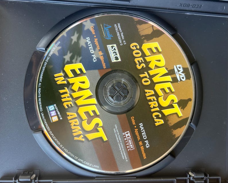 90s Ernest Double Feature DVD Ernest Goes to Africa & Ernest in the ...