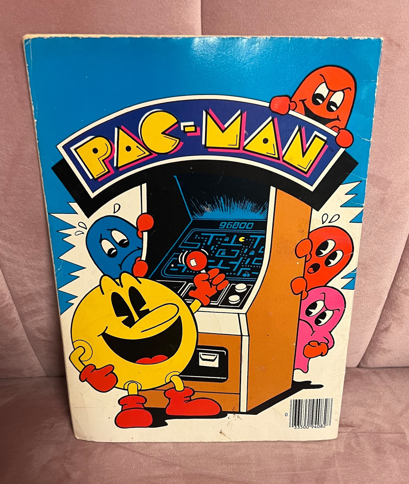 1980s PAC-MAN Activity Book Display Only - Etsy
