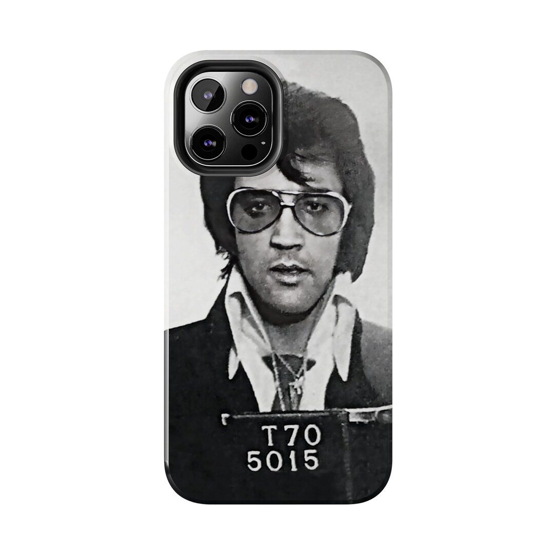 Elvis Mugshot iPhone Case, Tough Phone Cover, Unique Design - Etsy