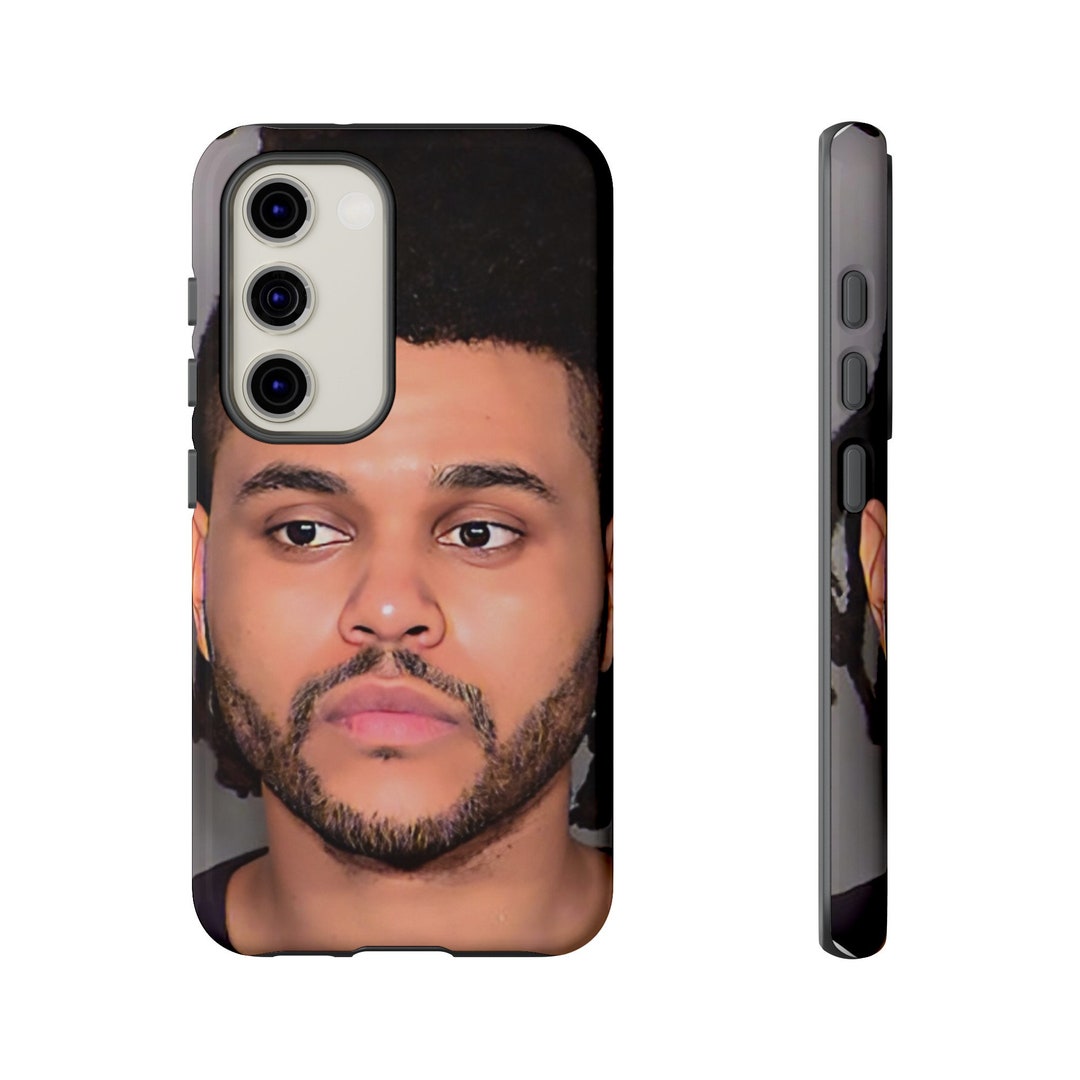 The Weeknd Mugshot Samsung Phone Case, Music Lover Gift, Rapper Phone ...