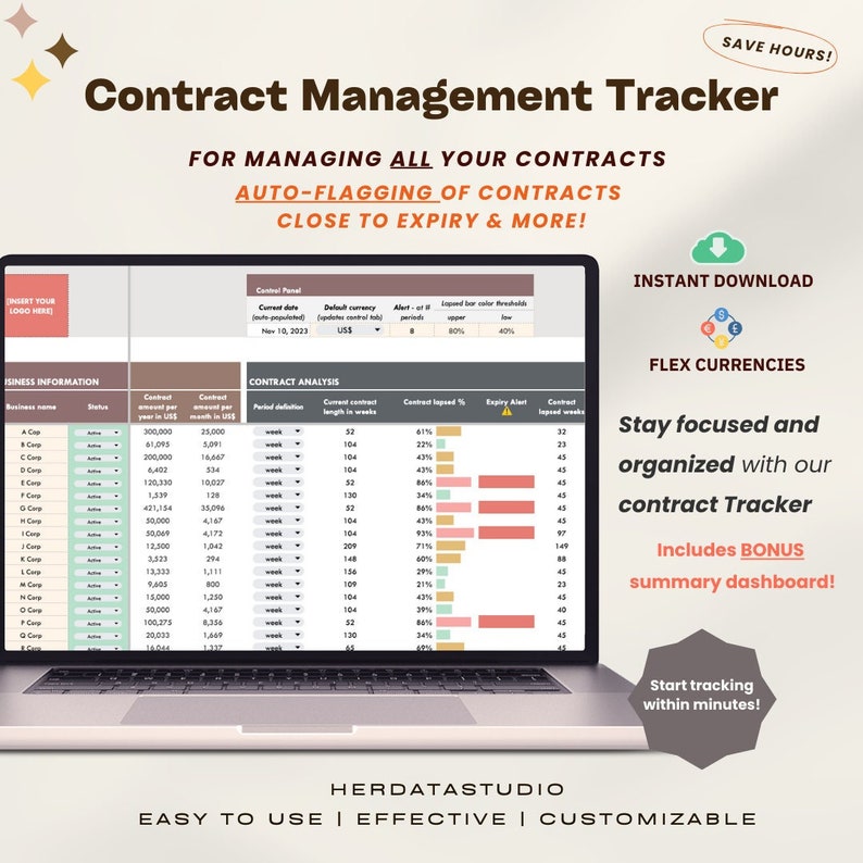 The Contract Management Tracker Report Manage Your Contracts ...