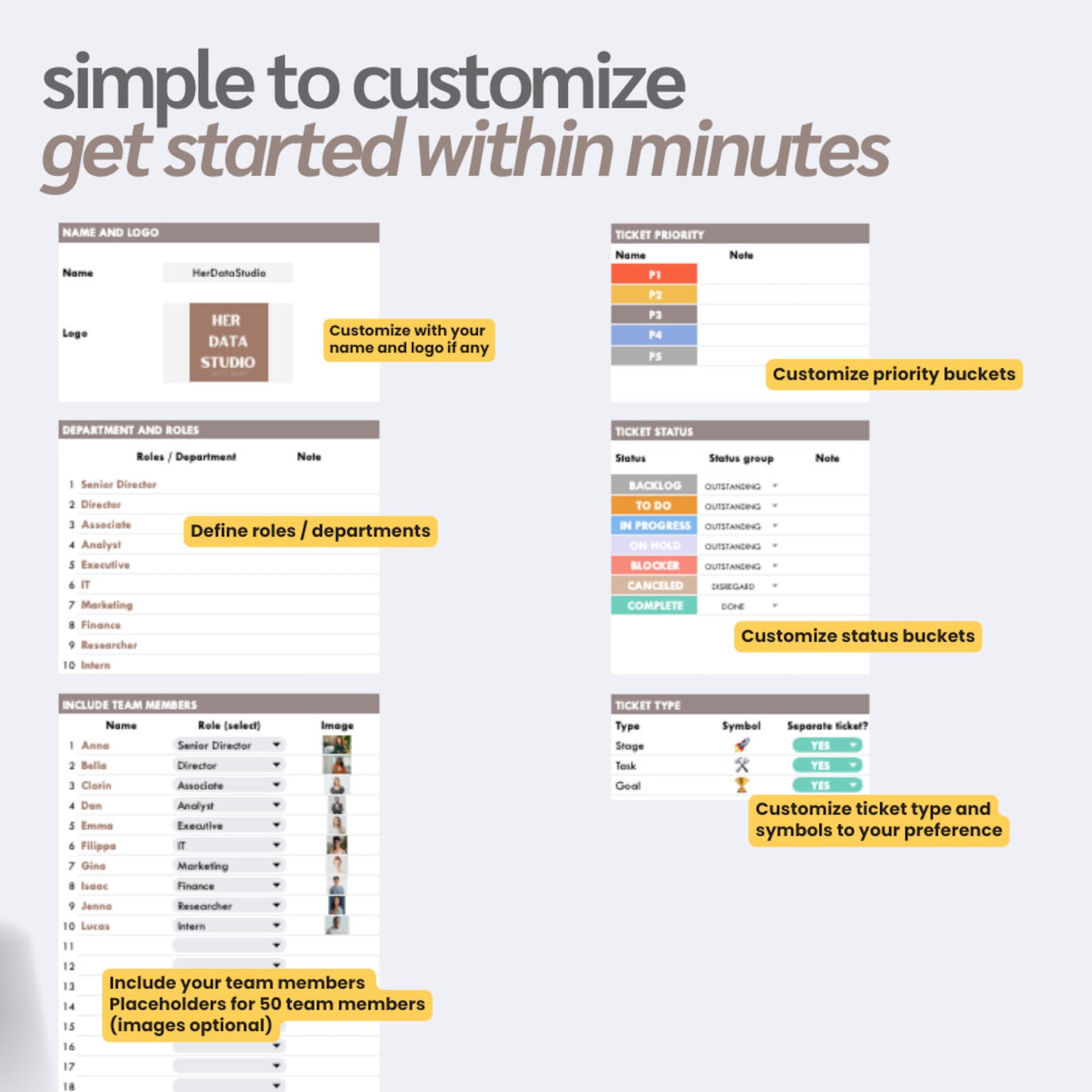 Multi Project Manager | Kanban Status Board, GANTT Timeline, Budget ...
