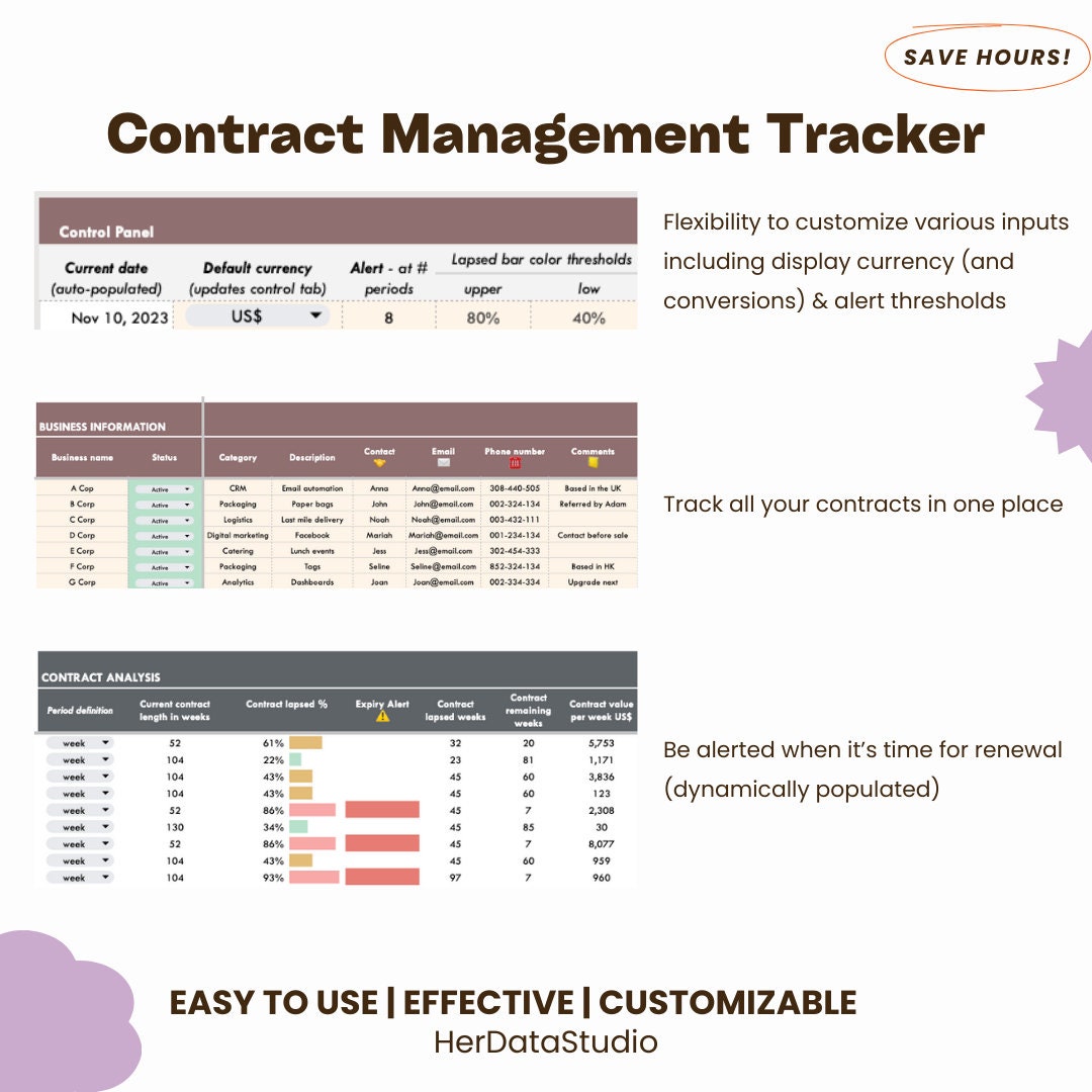 The Contract Management Tracker Report Manage Your Contracts ...