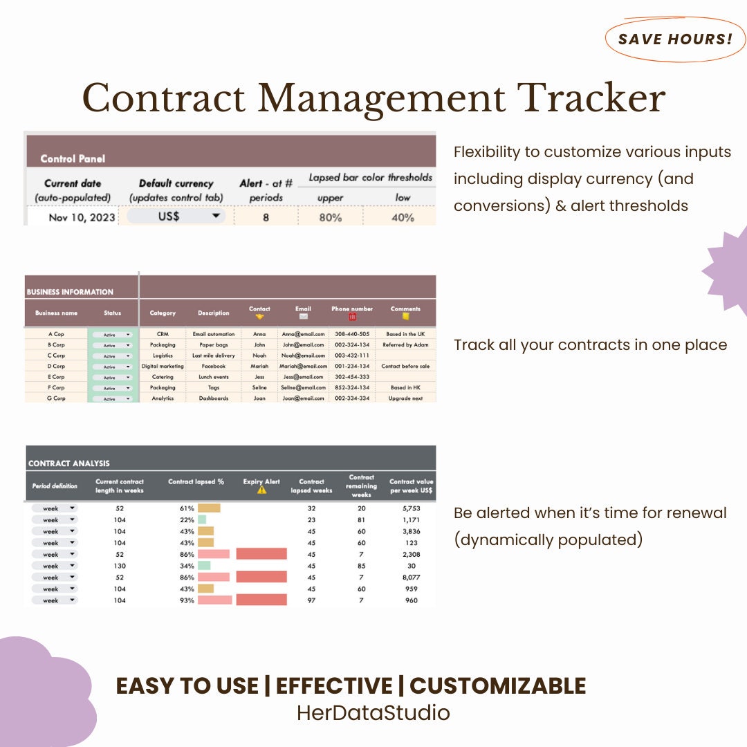 The Contract Management Tracker Report Manage Your Contracts ...