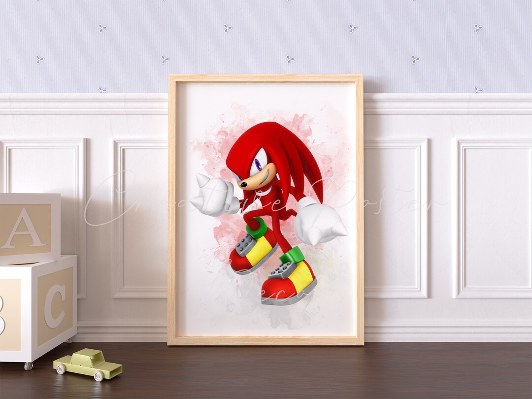 Superhero Knuckles Print Aquarell Poster Wandkunst Kinderzimmer ...