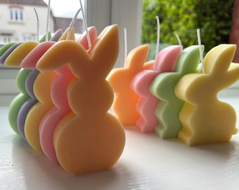Easter Bunny Candle, Cute Egg Rabbit Soy Candle, Small Easter Gifts ...