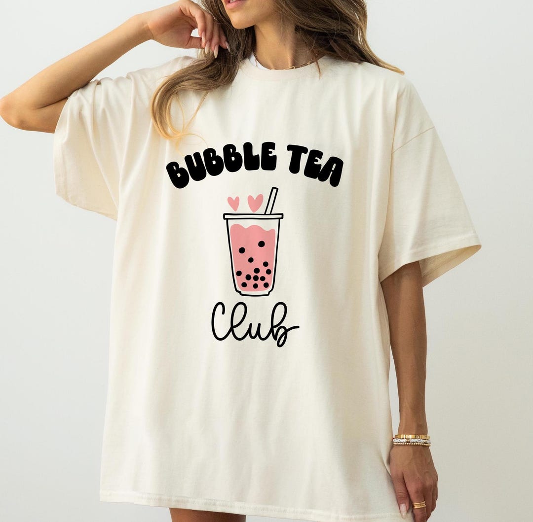 Boba Tea Gifts, Retro Babble Tea Club Shirt Christmas Gift Gift for Her ...