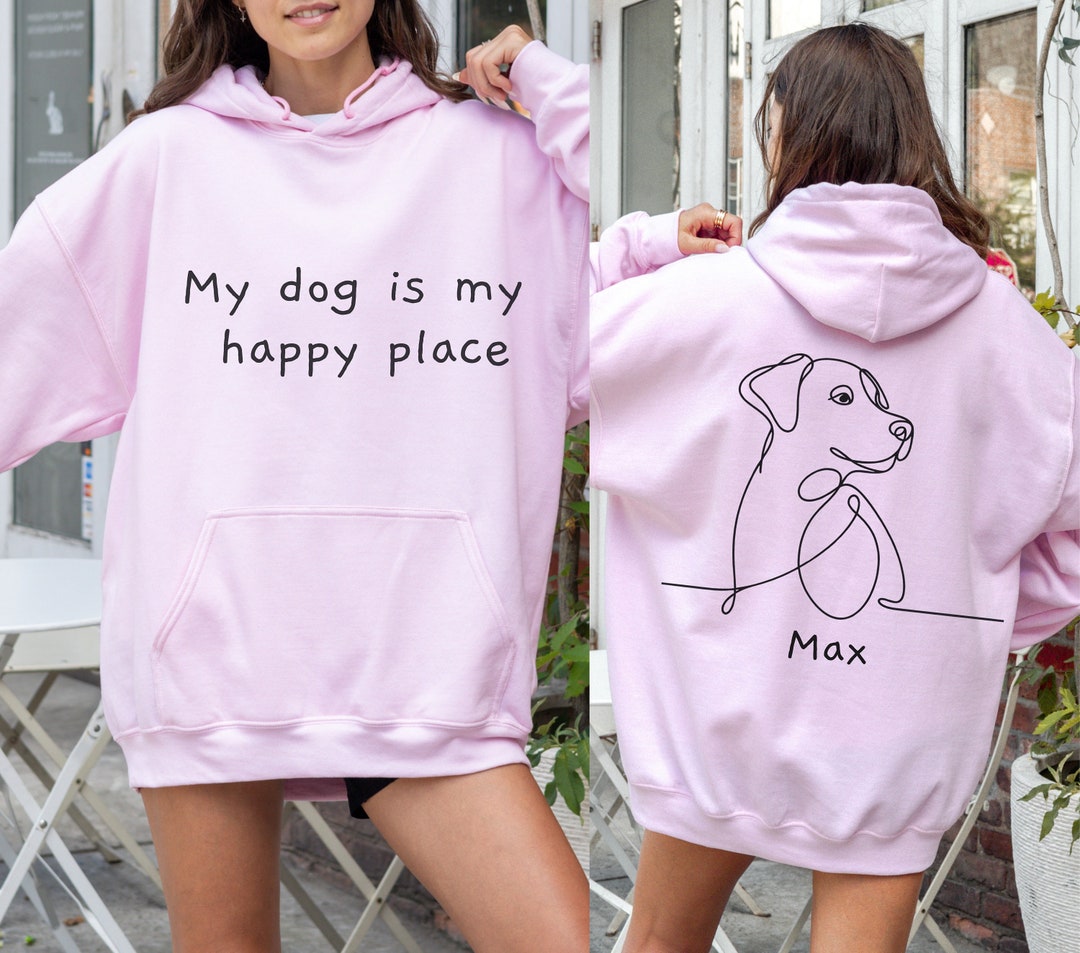 Custom Dog Dad Hoodie, Photo Sweatshirt, Birthday Gift, Personalized ...