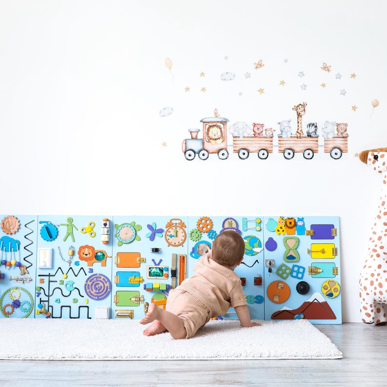 Customizable Modular Busy Board Panels - Interactive Educational Toy ...