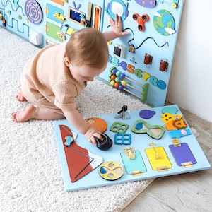 Customizable Modular Busy Board Panels - Interactive Educational Toy ...