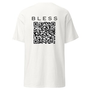 BLESS QR Code Shirt - Etsy
