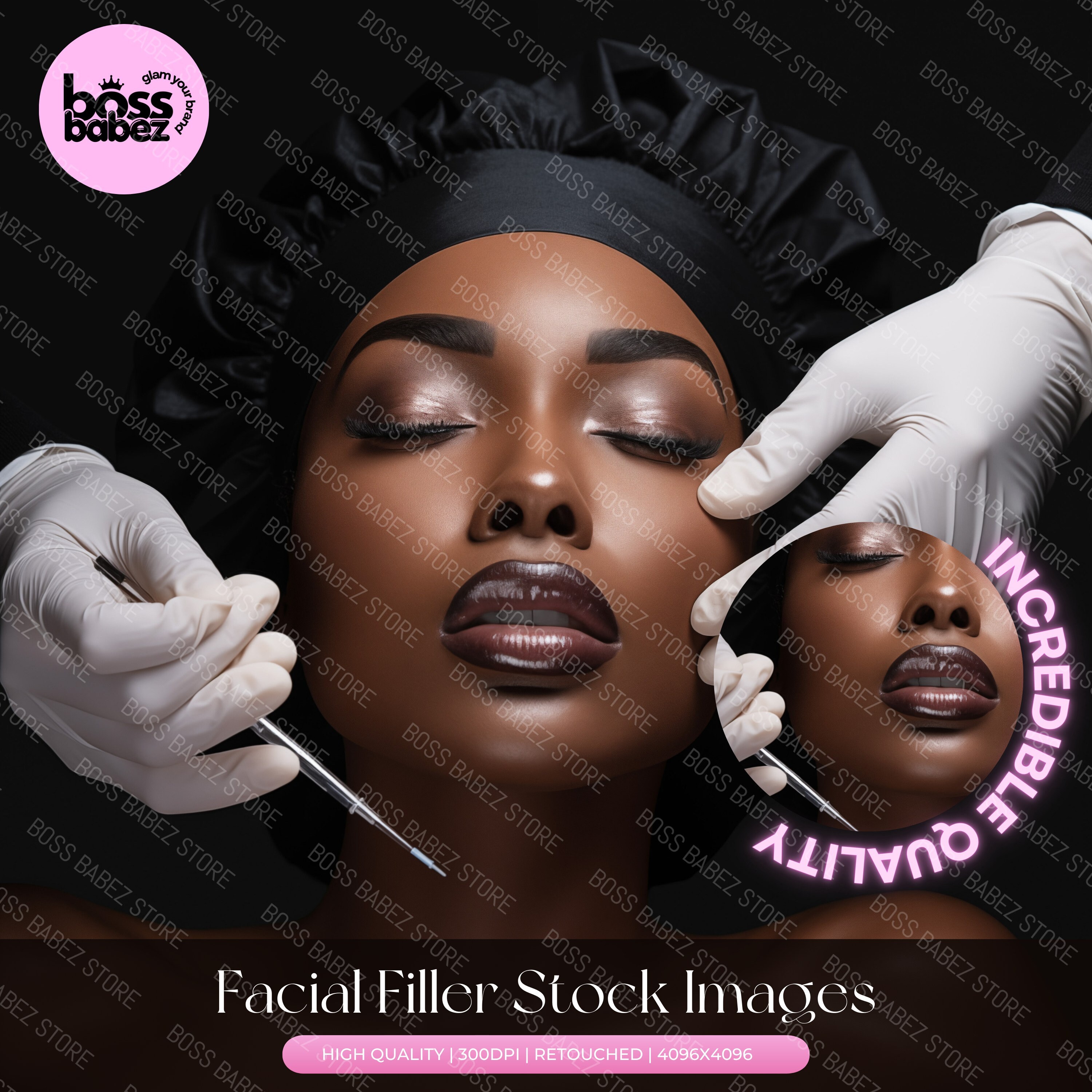 15 Stock Images - Beauty Botox Filler Model Stock Photos, Skincare Med ...