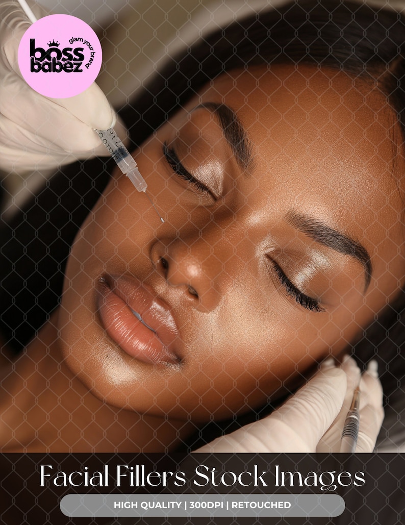 Beauty Botox Filler Model Stock Photos: Skincare Med Spa Images ...