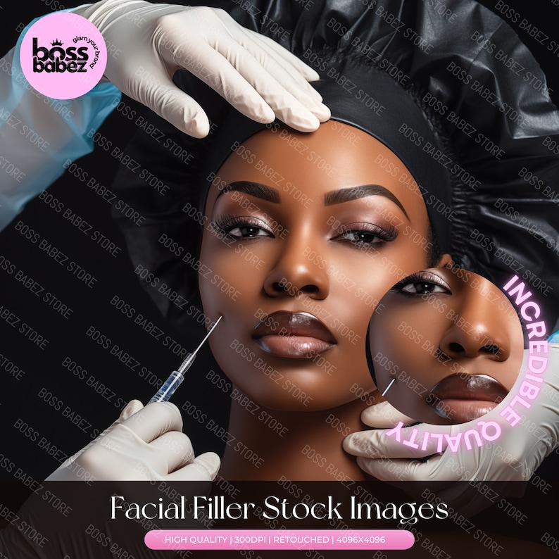 15 Stock Images - Beauty Botox Filler Model Stock Photos, Skincare Med ...