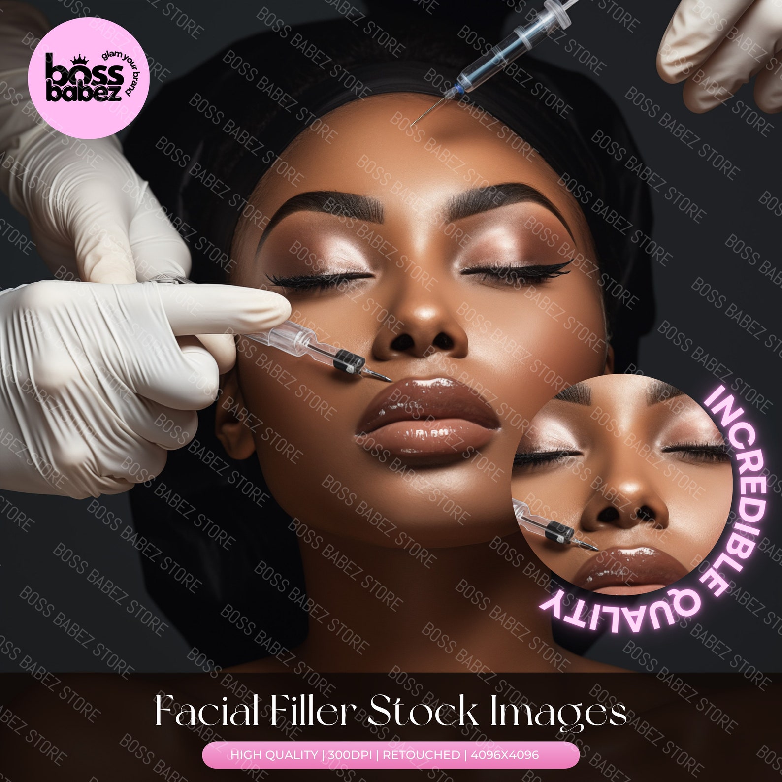 15 Stock Images Beauty Botox Filler Model Stock Photos, Skincare Med ...