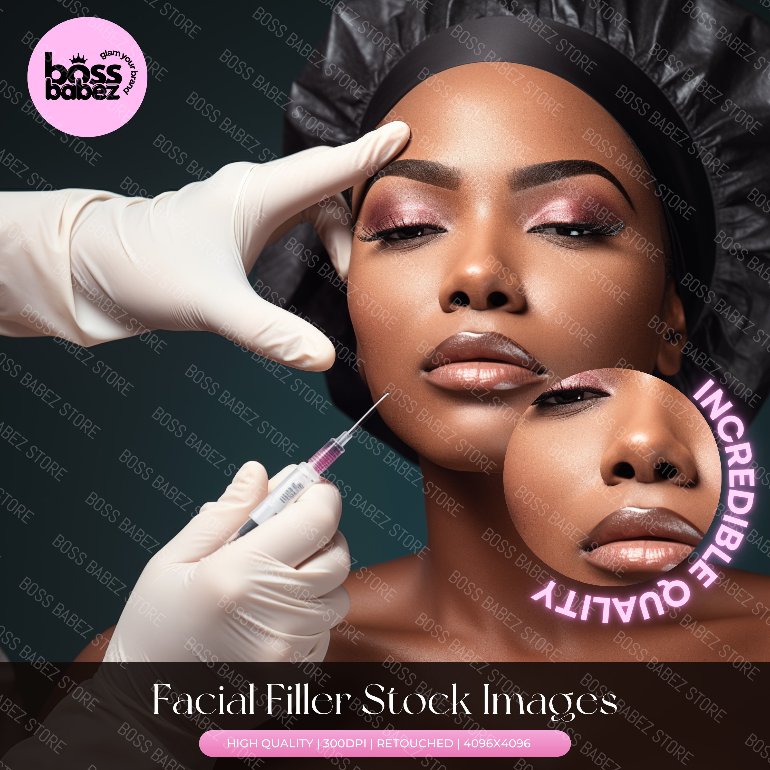 15 Stock Images - Beauty Botox Filler Model Stock Photos, Skincare Med ...