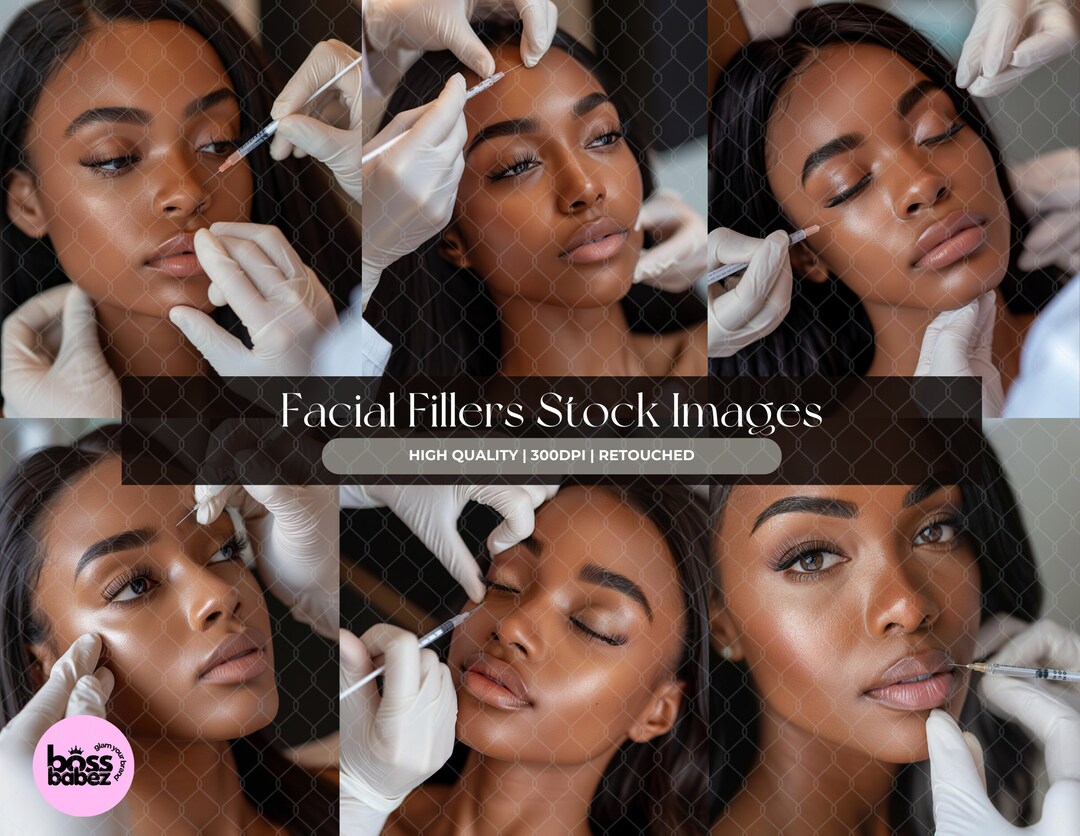 Beauty Botox Filler Model Stock Photos: Skincare Med Spa Images ...