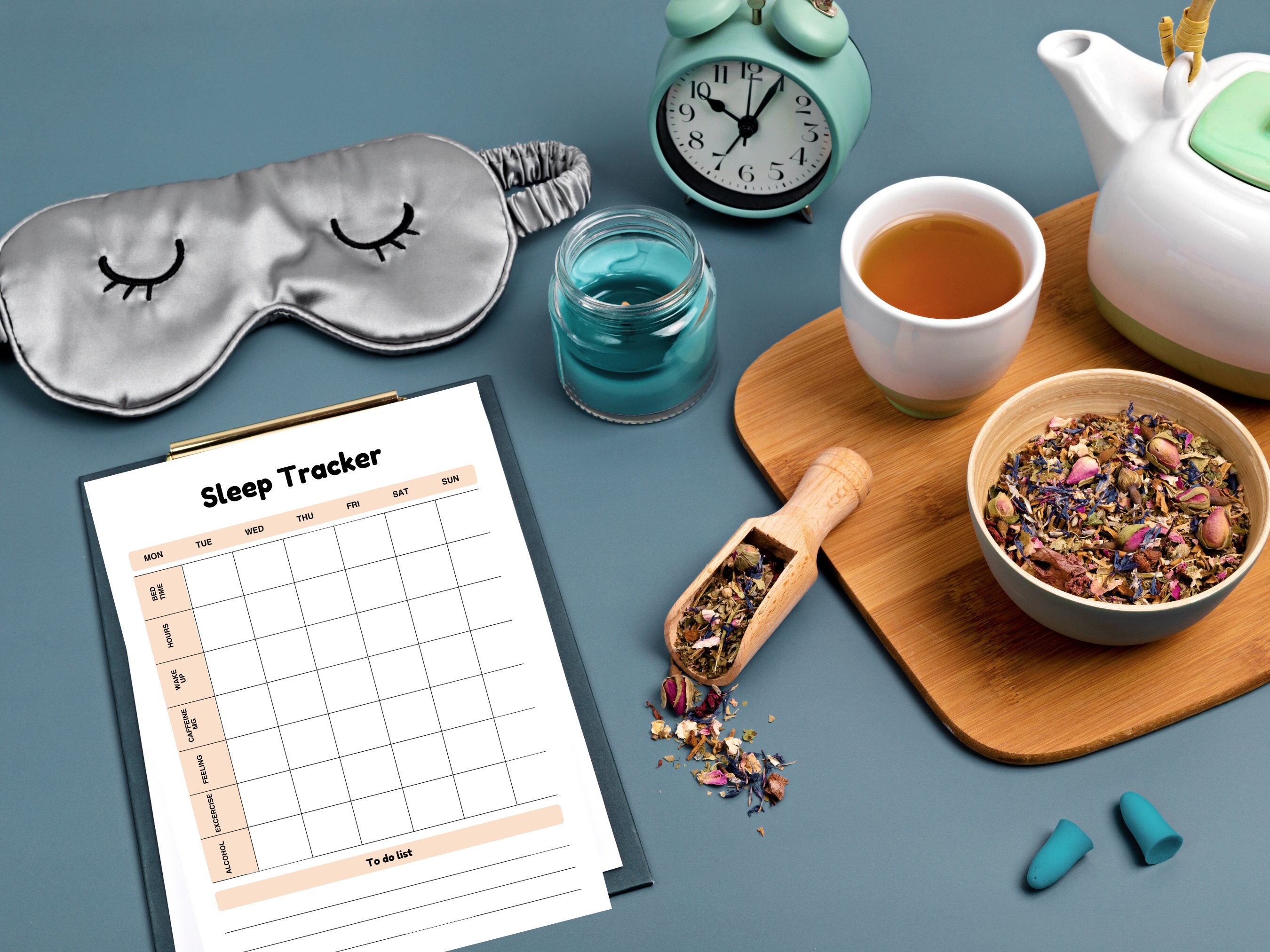 Sleep Tracker Printable, A5 Planner Inserts, Monthly Sleep Log, Sleep ...