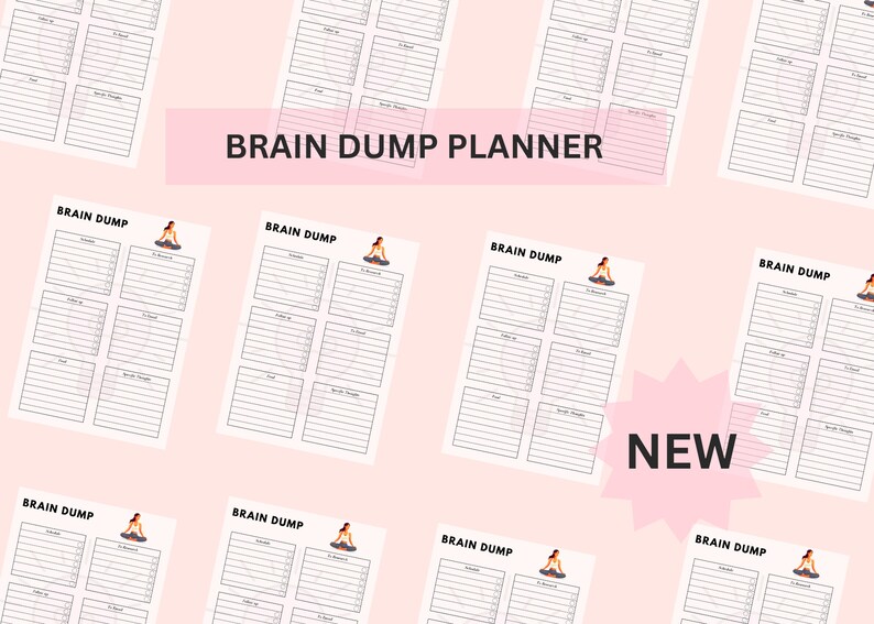 Introducing the Brain Dumb Digital Planner - Your Ultimate Productivity ...