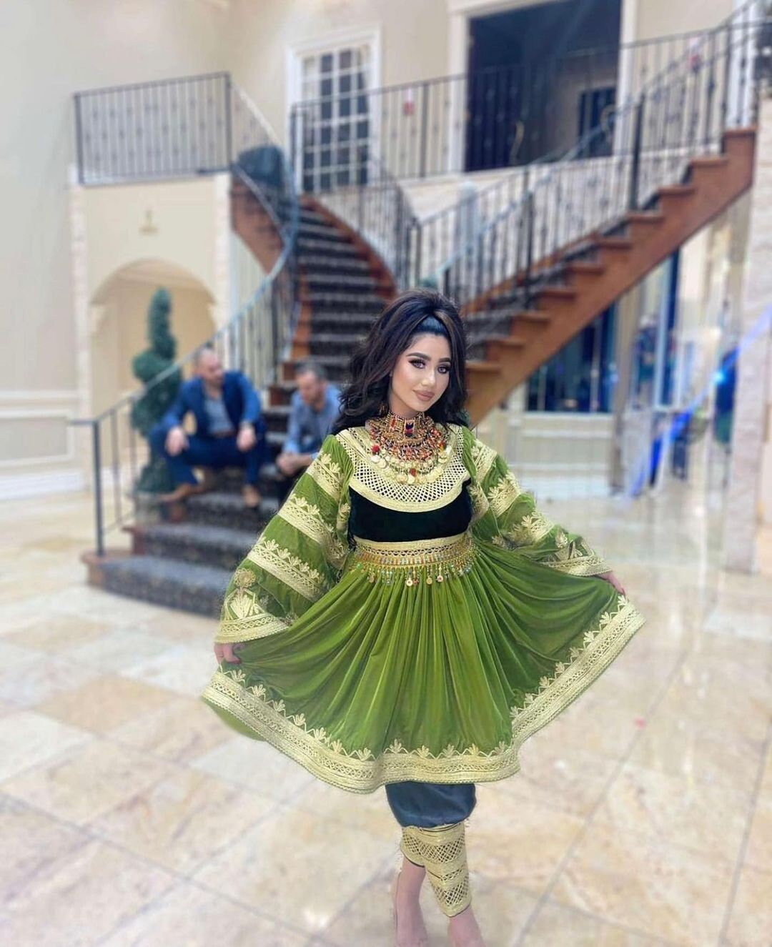 Afghan Traditional Dress Afghan Kuchi Vintage Handmade Afghani Women ...