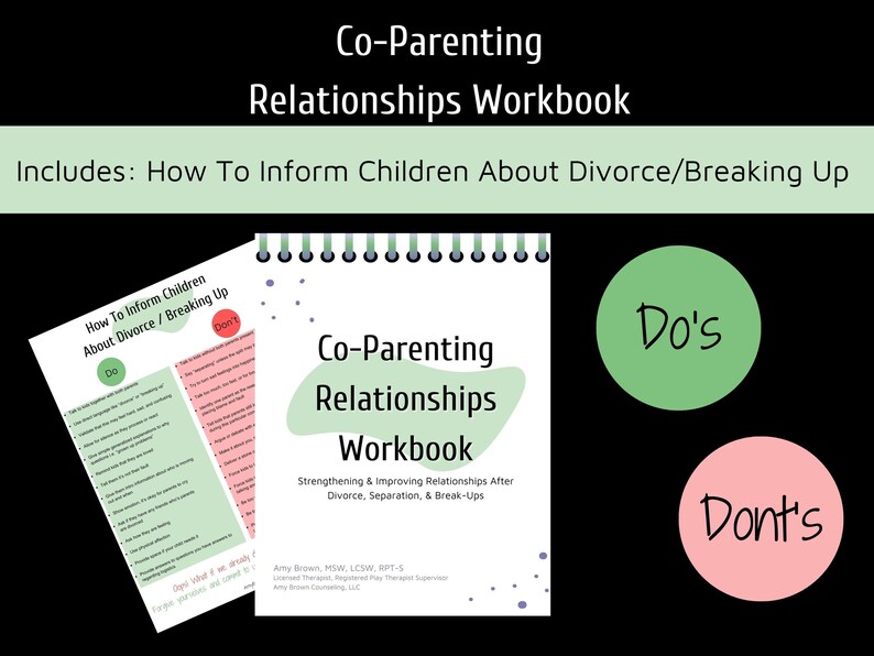 Co-parenting Relationships Workbook: Improving Relationships After ...