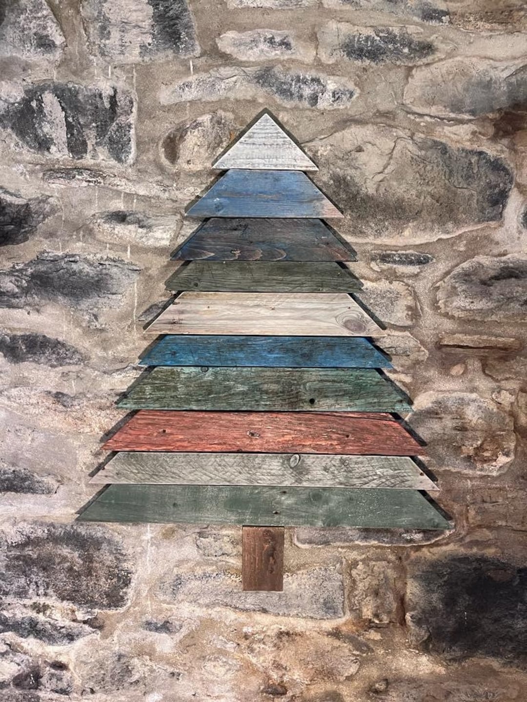 Handmade Reclaimed Timber Christmas Tree 3.5ft - Etsy