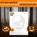 Skull Pumpkin Carving Stencil PRINTABLE Halloween Pumpkin Pumpkin ...