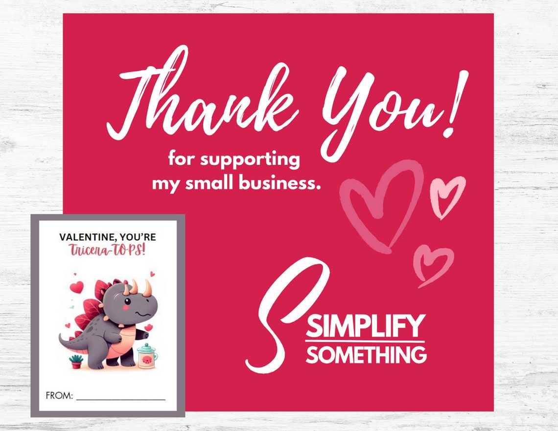 PRINTABLE Kids Dinosaur Valentine Card Dinosaur Valentine Cards Class ...