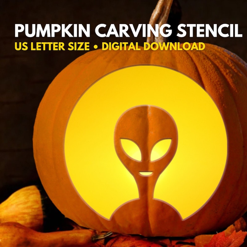 Pumpkin Stencils - Etsy