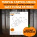 Butterfly Pumpkin Carving Stencil PRINTABLE | Halloween Pumpkin Carving ...