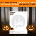 Haunted House Pumpkin Carving Stencil PRINTABLE | Halloween Pumpkin ...