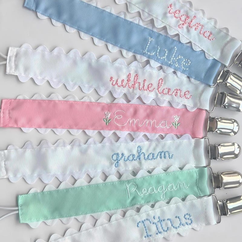 Monogram Pacifier - Etsy