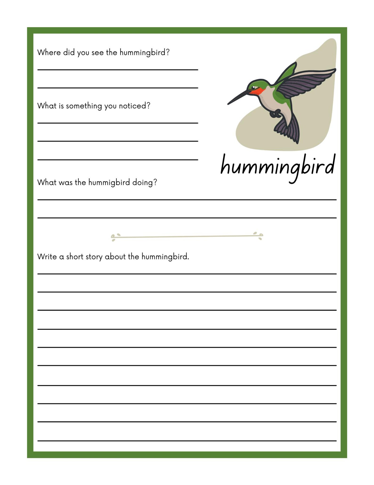 Bird Scavenger Hunt: Educational Nature Game (digital Download) - Etsy