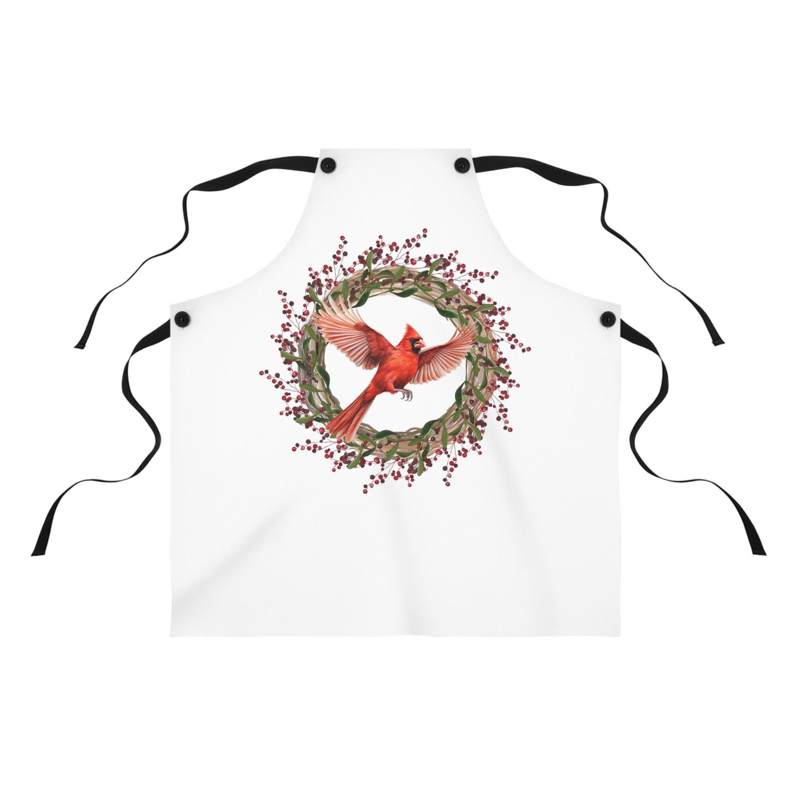 Apron (AOP), Cardinal Apron,cardinal Kitchen Decor, Chefs Cardinal ...