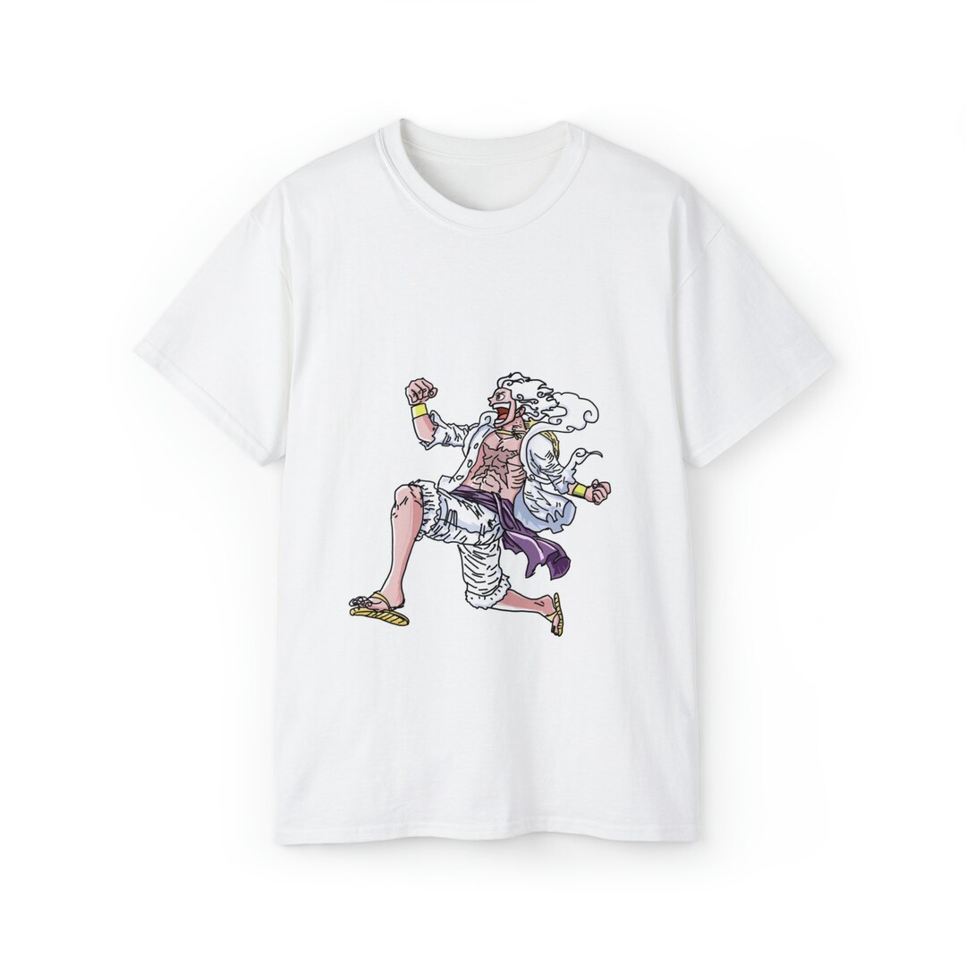 Luffy Gear 5 Tee Monkey D. Luffy G5 T-shirt One Piece - Etsy