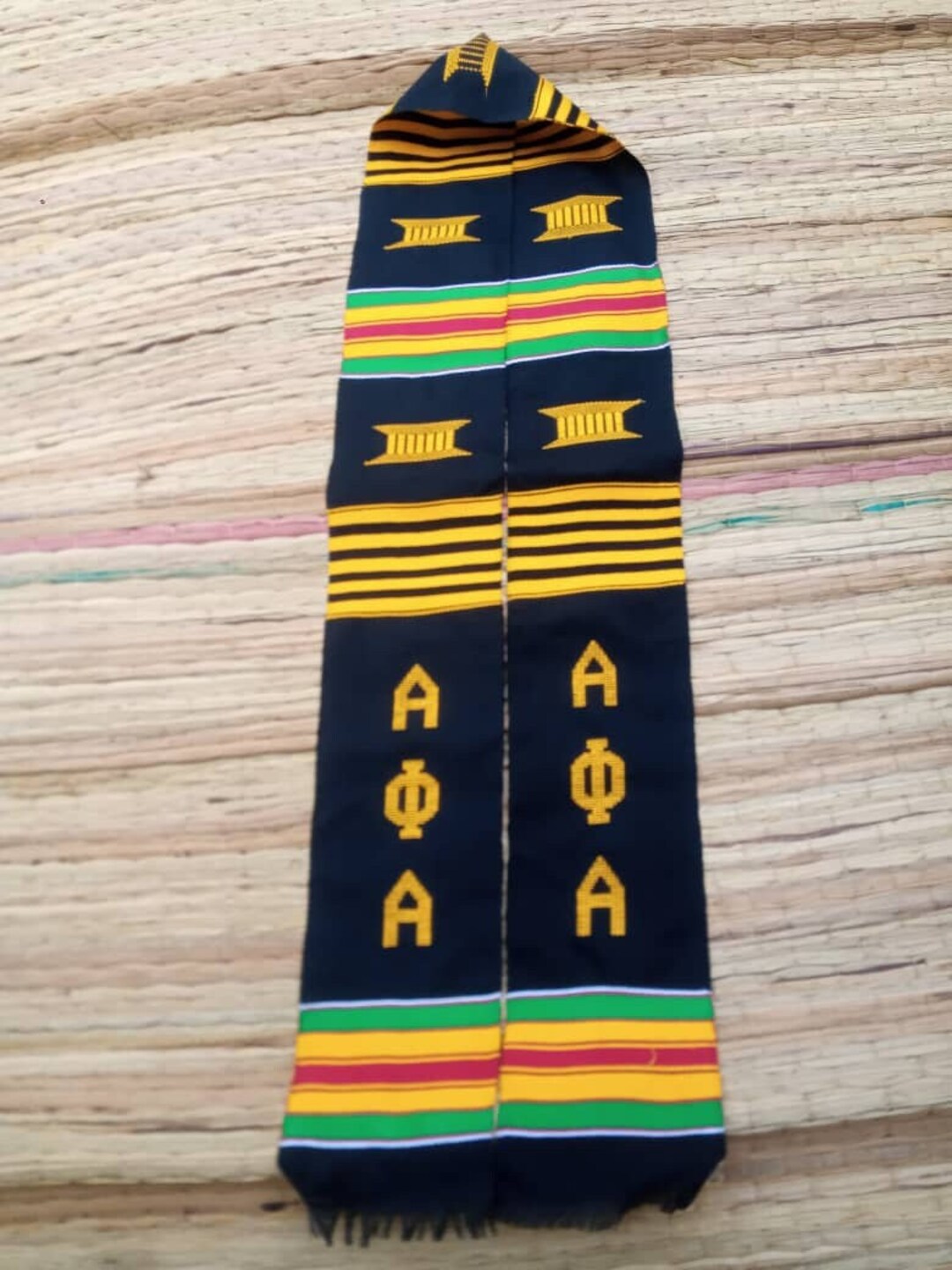 Kente Stole African Kente Cloth College Scarf - Etsy