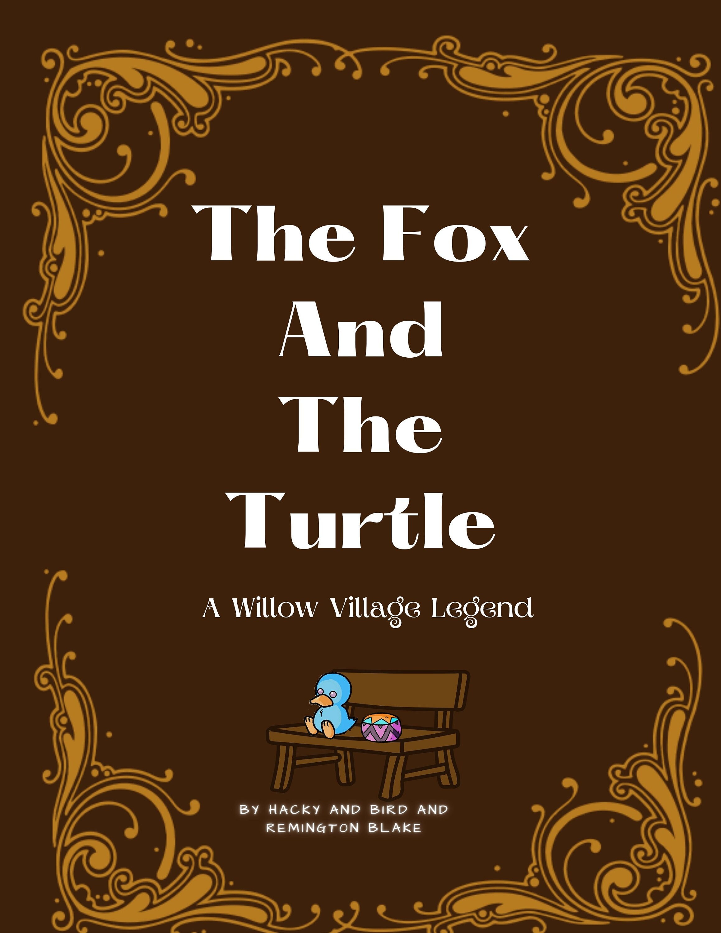 The Fox and the Turtle A Willow Village Legend - Etsy
