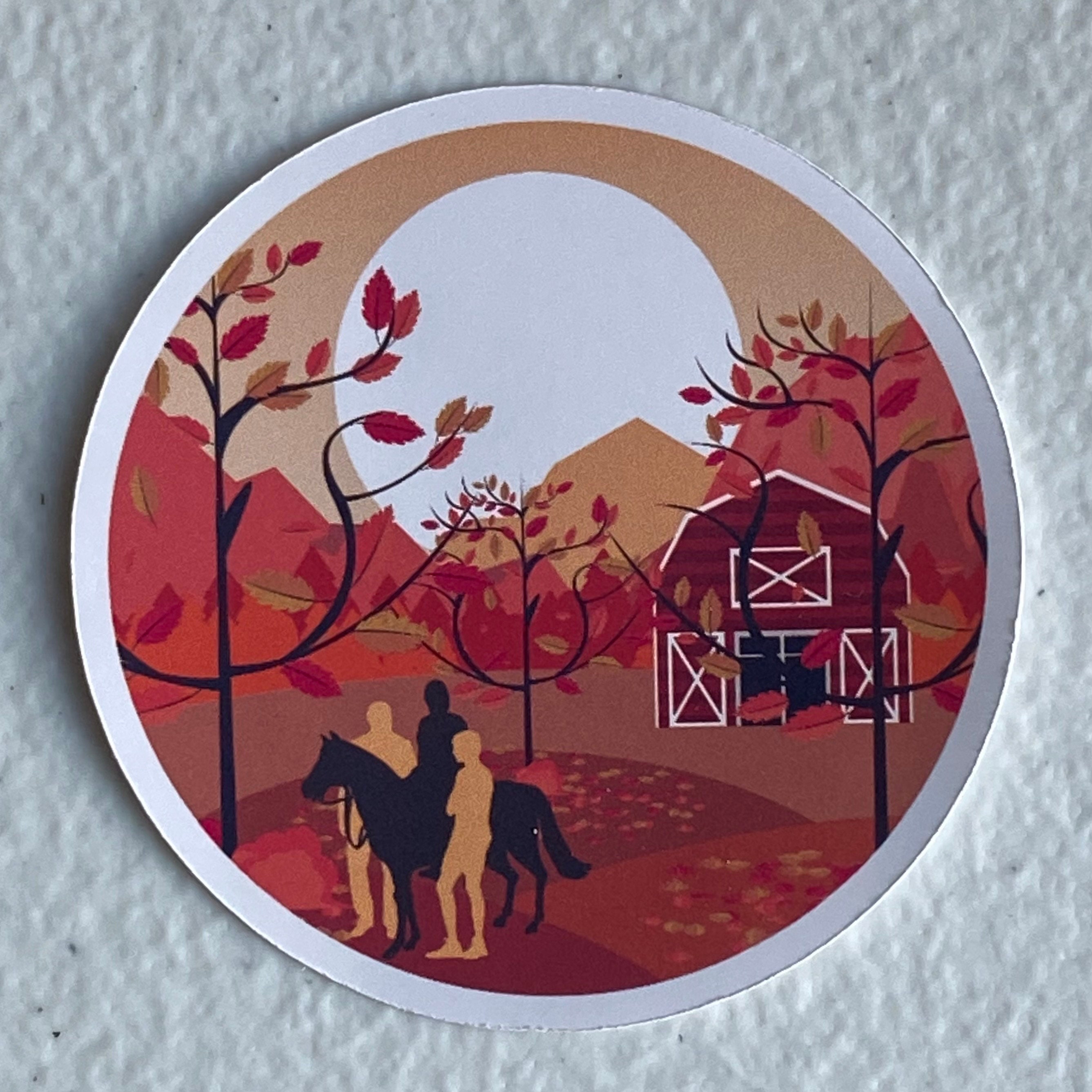 Horse Stickers Therapeutic Riding Assortment 9 Stickers Horseback ...