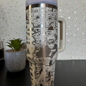 Anime Ninja 40 Oz Laser Engraved Tumbler - Etsy
