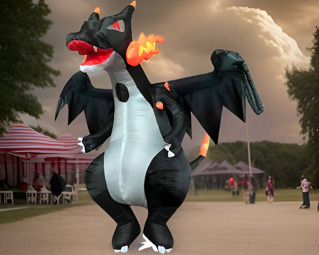 Adult Fire-breathing Dragon Cosplay Inflatable Costume - Etsy UK