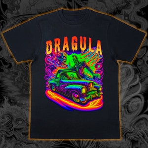Dragula Hot Rod Truck Bella Canvas T-shirt - Etsy
