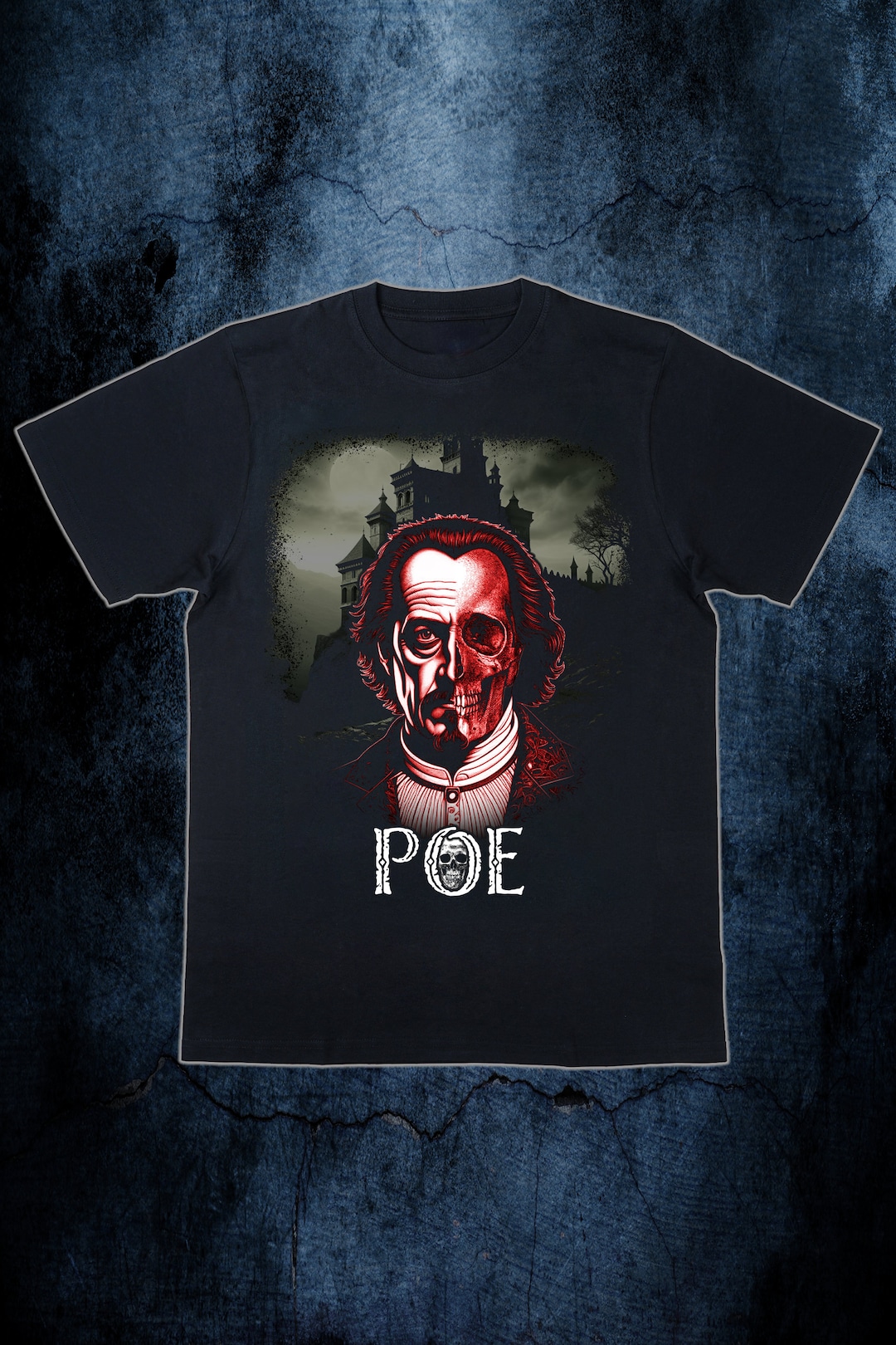 Edgar Allan Poe Bella Canvas T-shirt - Etsy