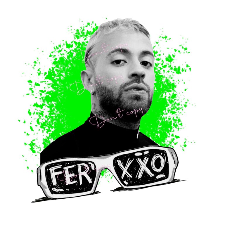 Feid Ferxxo Png Sublimation - Etsy