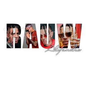 Rauw Alejandro PNG Digital Download File, Sublimation - Etsy