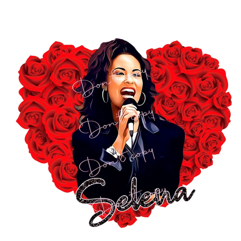 Selena Quintanilla PNG Digital Download File, Sublimation - Etsy